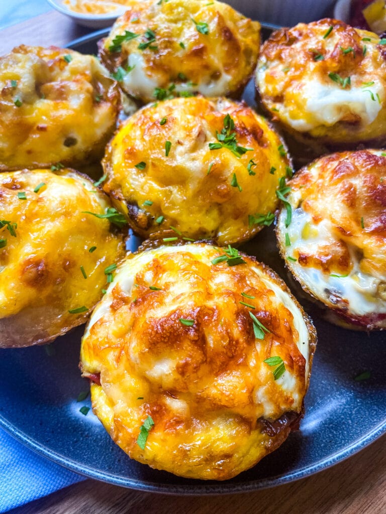 Healthy Egg Muffins With Hash Browns - Cooking With Fudge